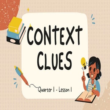 CONTEXT_CLUES_PPT.pptx for Grade 8 students | PPT