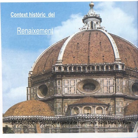 Context històric del renaixement | PPT