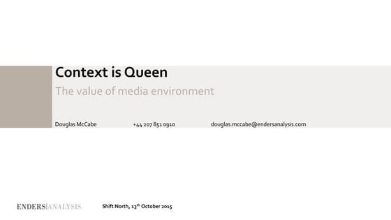Importance of environment for online advertising | PPT