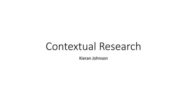 FMP - Context statement | DOCX