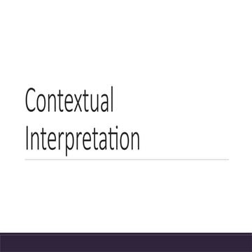 what is a Contextual Interpretation.pptx