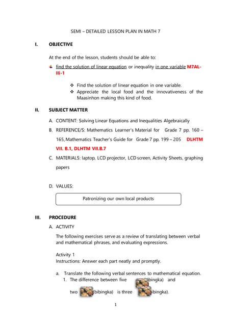 Algebraic Expression Class Viii Ppt