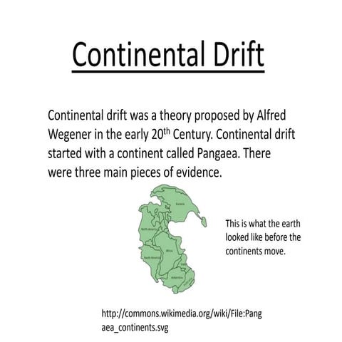 Continental Drift | PPT