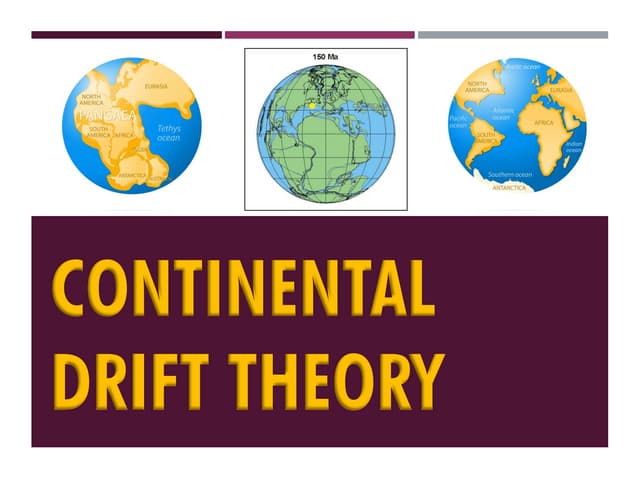 Continental Drift Theory | PPTX