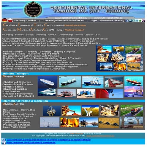 Continental maritime brochure | PDF