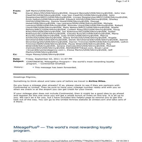 Continental mileage plus program— the world’s most rewarding loyalty ...