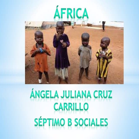 Continente africano | PPTX