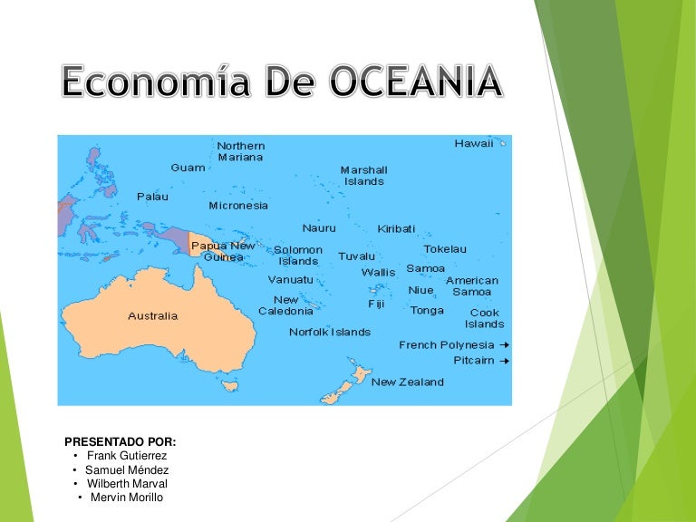 Economía de los países de oceania