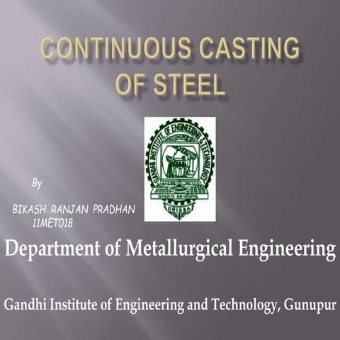 Rautomead precious metals continuous casting technology