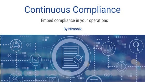 Compliance Management System Presentations | PPTX