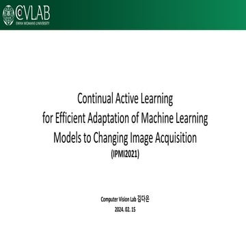 Continual Active Learning for Efficient Adaptation of Machine ...