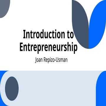 Entrepreneurship for all strand in Senior High Schhol | PPTX