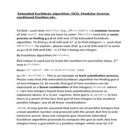 continued fractions, over decimal system and ancient Indian Mathematics | PDF