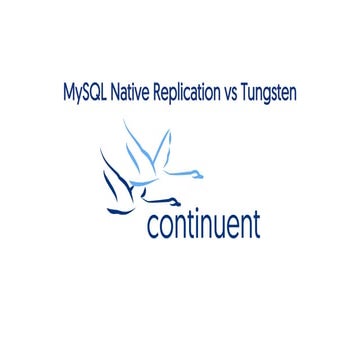 Webinar Slides Mysql Native Replication Vs Tungsten Clustering Ppt 0783