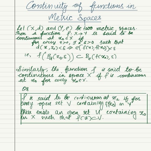 Continuity Solved Problems Set 1 Pdf