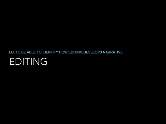 Continuity editing | PPT