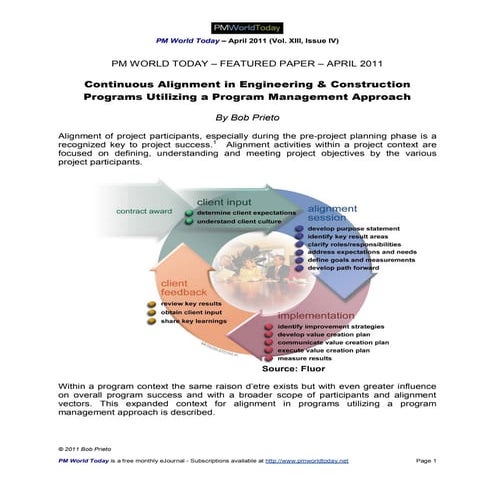 Continuous Alignment | PDF