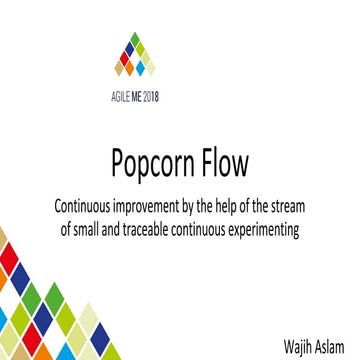Continuous improvement by the help of the popcorn flow | PDF