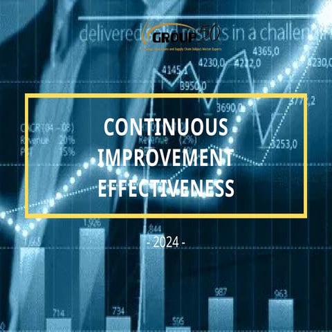 Enhancing Continuous Improvement Effectiveness Through a Culture of ...