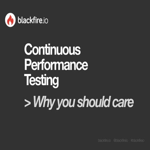 Continuous performance testing: Why you should care | PDF
