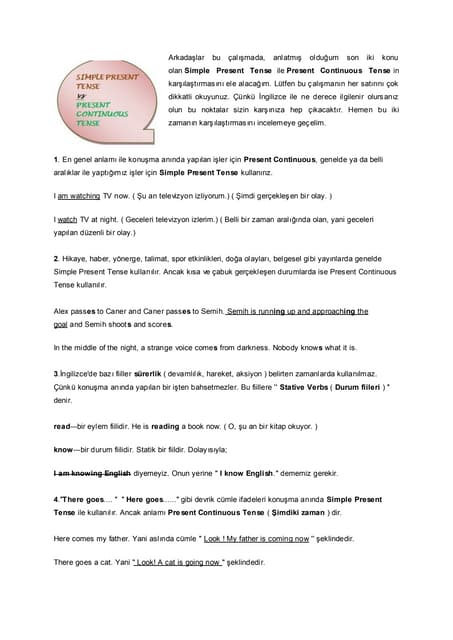 The Simple Present Tense -pps | PPT