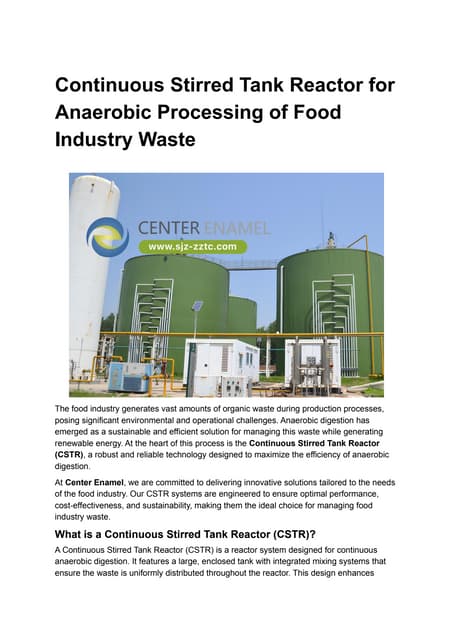 Customizable CSTR Reactor System for Optimized Anaerobic Digestion.docx