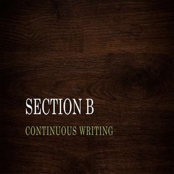 Continuous Writing Pptx