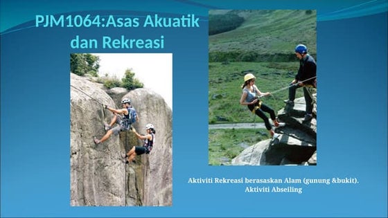 Nota abseiling | PDF