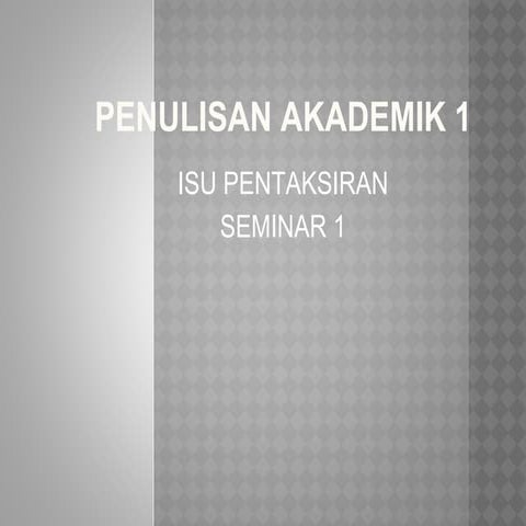 Contoh analisis prosiding | PPT