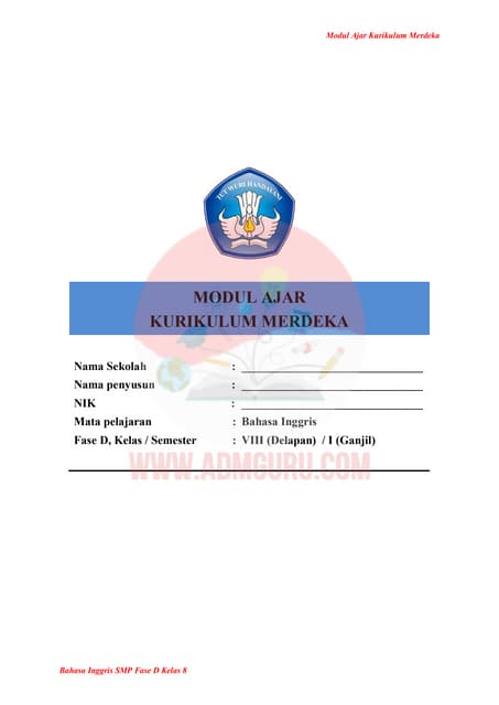 MODUL AJAR DESCRIPTIVE TEXT KELAS X SMK.pdf