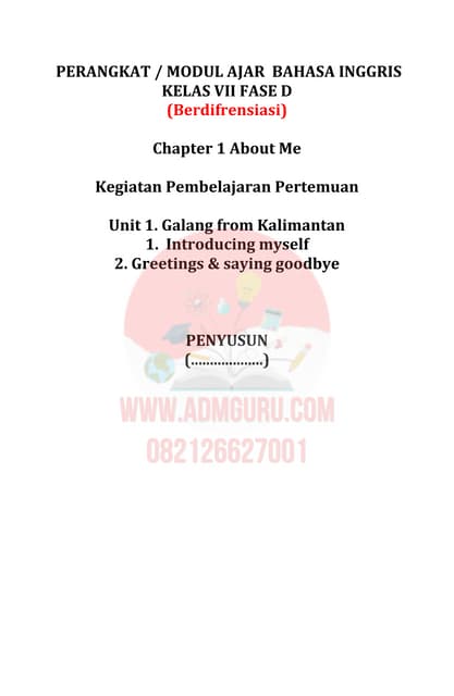 Modul Ajar IPS Kelas 8 Deep Learning | PDF