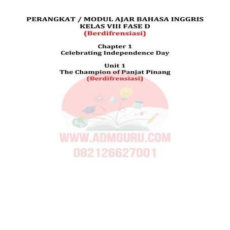 Modul Ajar PAI Kelas 7 Deep Learning New | PDF