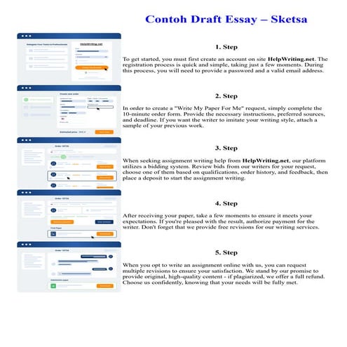 Contoh Draft Essay Sketsa | PDF