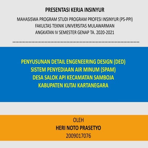 Contoh_KERJA INSINYUR PADA MAHASISWA PROGRAM STUDI | PDF