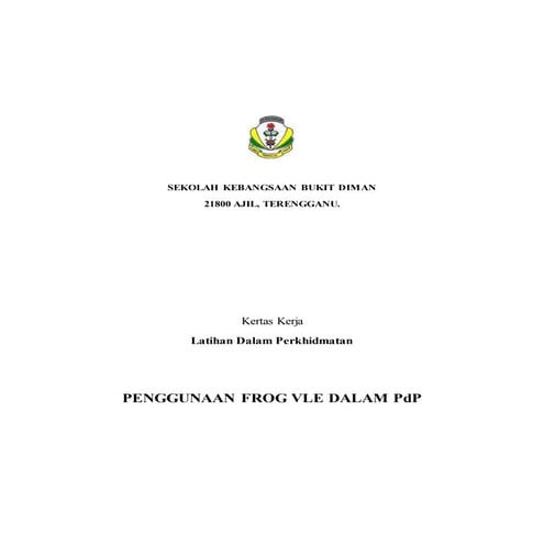 Contoh kertas kerja | DOCX