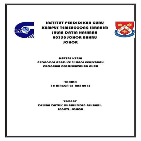 Contoh kertas kerja | PDF