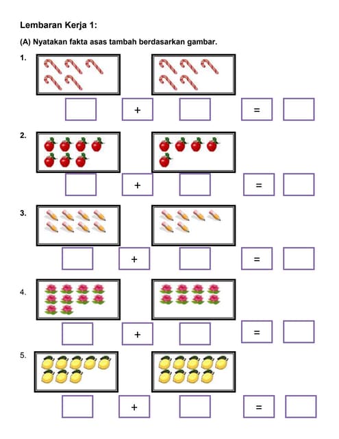 2013 lembaran kerja math | PDF