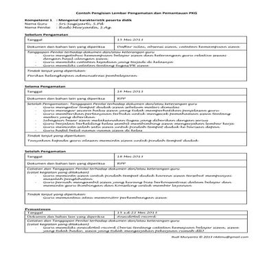 Contoh lembar fakta | PDF