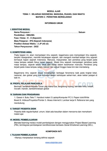 Modul Ajar BIMBINGAN KONSELING SMP KELAS 7 KURMER.docx