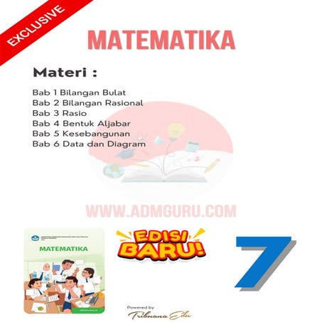 Modul Ajar Matematika Kelas 7 Revisi 2024 | PDF