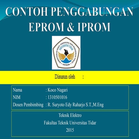 Eprom dan iprom | PPTX