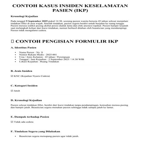 contoh pengisian insiden keselamatan pasien.docx