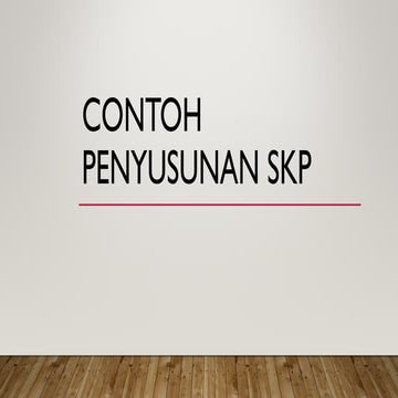Contoh_penyusunan_standar kinerja pegawai.ppt