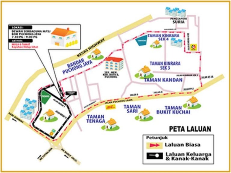 Contoh peta kedudukan