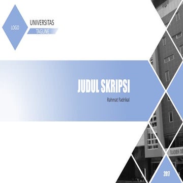 Contoh ppt skripsi | PPT
