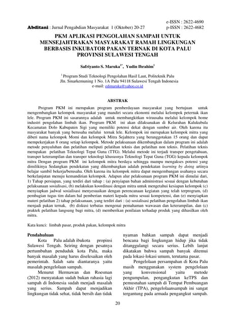 Proposal padi organik srimukti desa atapang | PDF