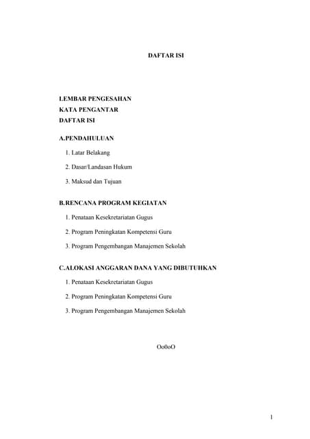 Program Kerja | PPTX