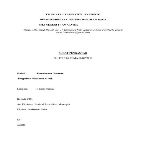 Contoh proposal seni | DOCX