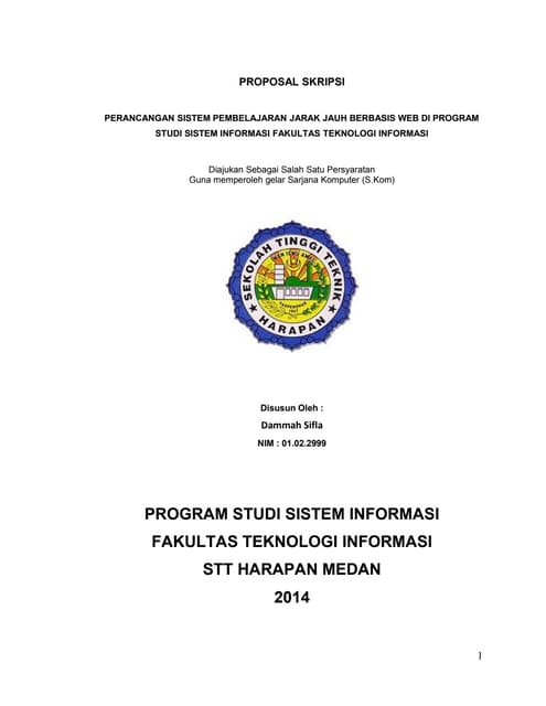 Contoh Ppt Seminar Proposal | PPTX