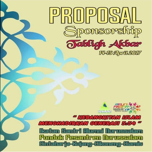 Contoh program kerja yayasan | DOCX